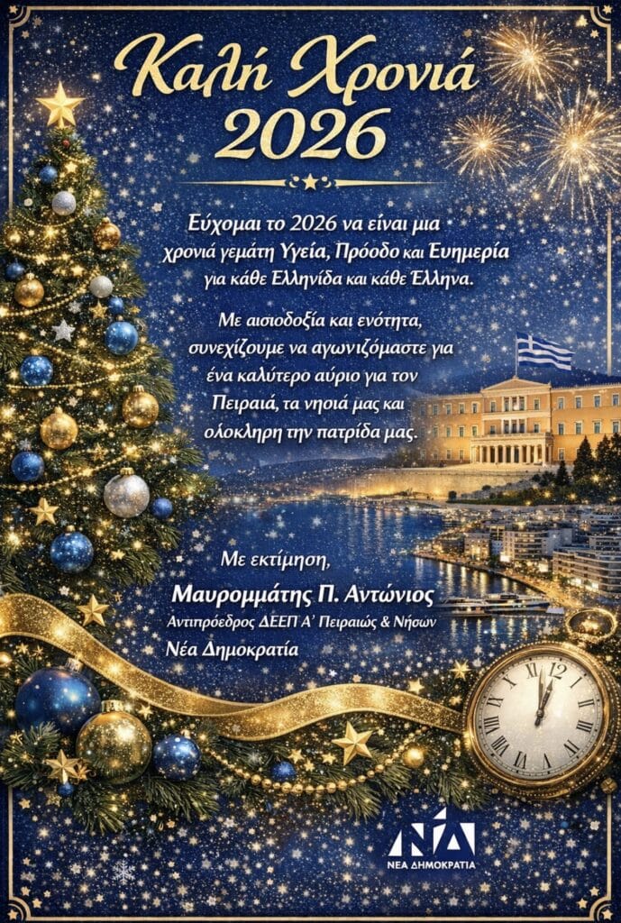 ΔΕΕΠ Α ΠΕΙΡΑΙΩΣ ΚΑΙ ΝΗΣΩΝ – ΚΑΛΗ ΧΡΟΝΙΑ – Κυθηραϊκά